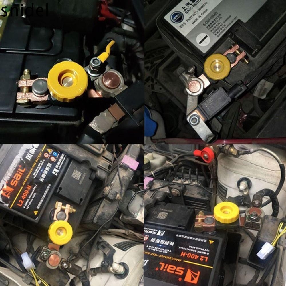 SNIDEL Isolator Switch, Power Brass Automotive Power Switch, Universal ...