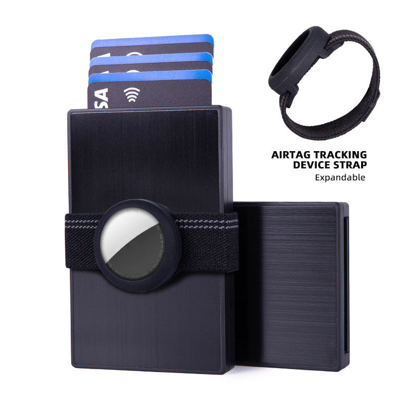 2025 New Slim Aluminum Card Wallet RFID Sideslip Open Bank Credit Card ...