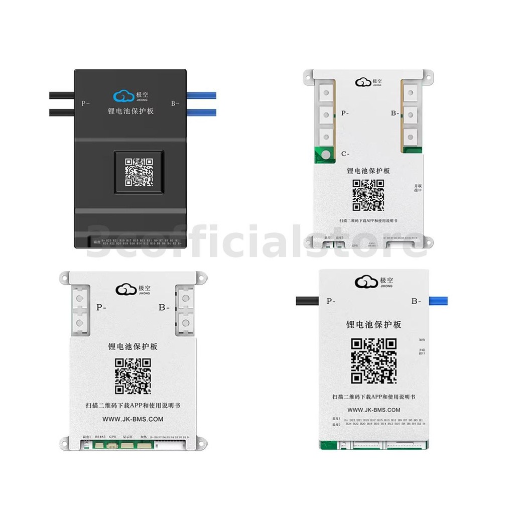JIKONG BMS Battery Protection Board with 6 Interfaces GPS/RS485/CAN/Display/Heat/NTC Smart ...