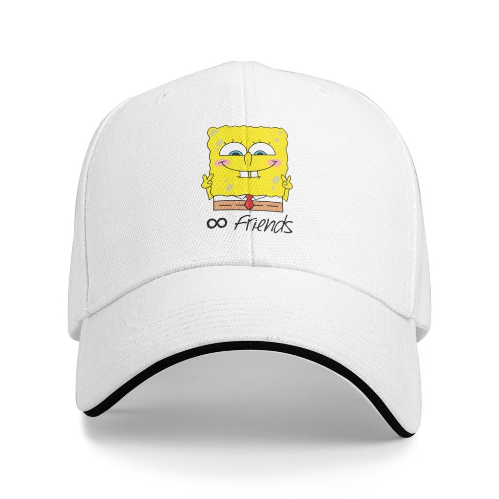 Cartoon Character Spongebob Fashion Diy Newest Baseball Cap | Shopee ...
