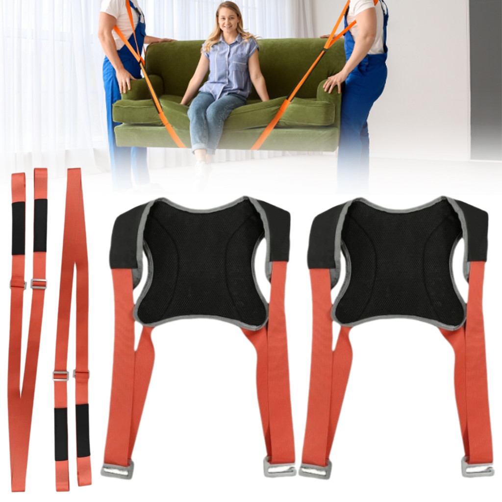 【Zaylily】2-Person Lifting And Moving Straps Move Lift Carry Secure ...