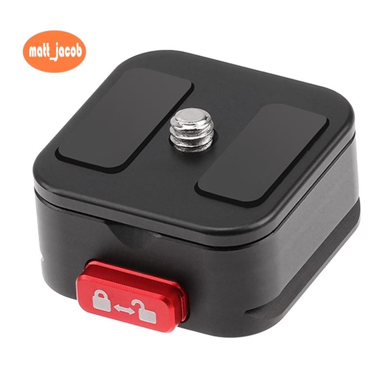 Quick Release Plate Tripod Camera Mount Adapter Quick Setup with 1/4 ...