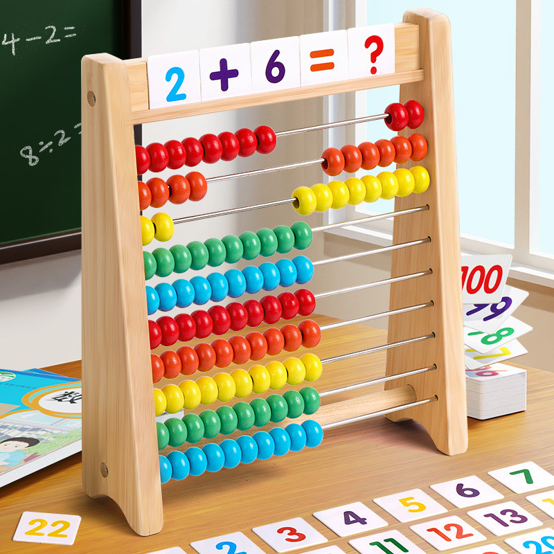 Mathematics Calculation Rack Arithmetic Stick Handy Tool Children ...
