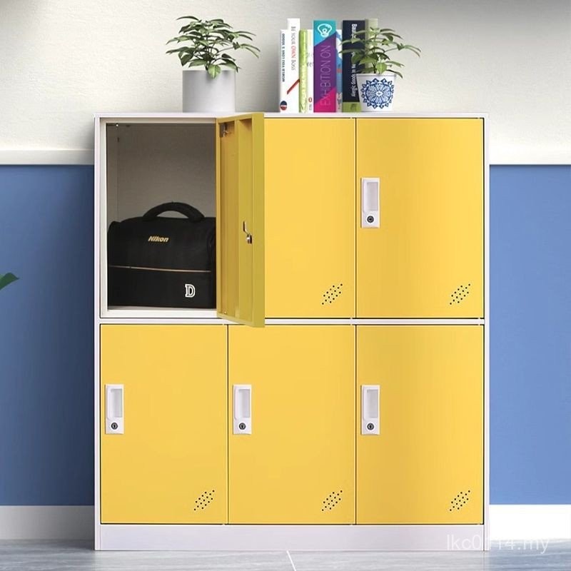 Staff Multi-Door Cabinet Colorful Cabinet Storage Cabinet Shoe Cabinet ...