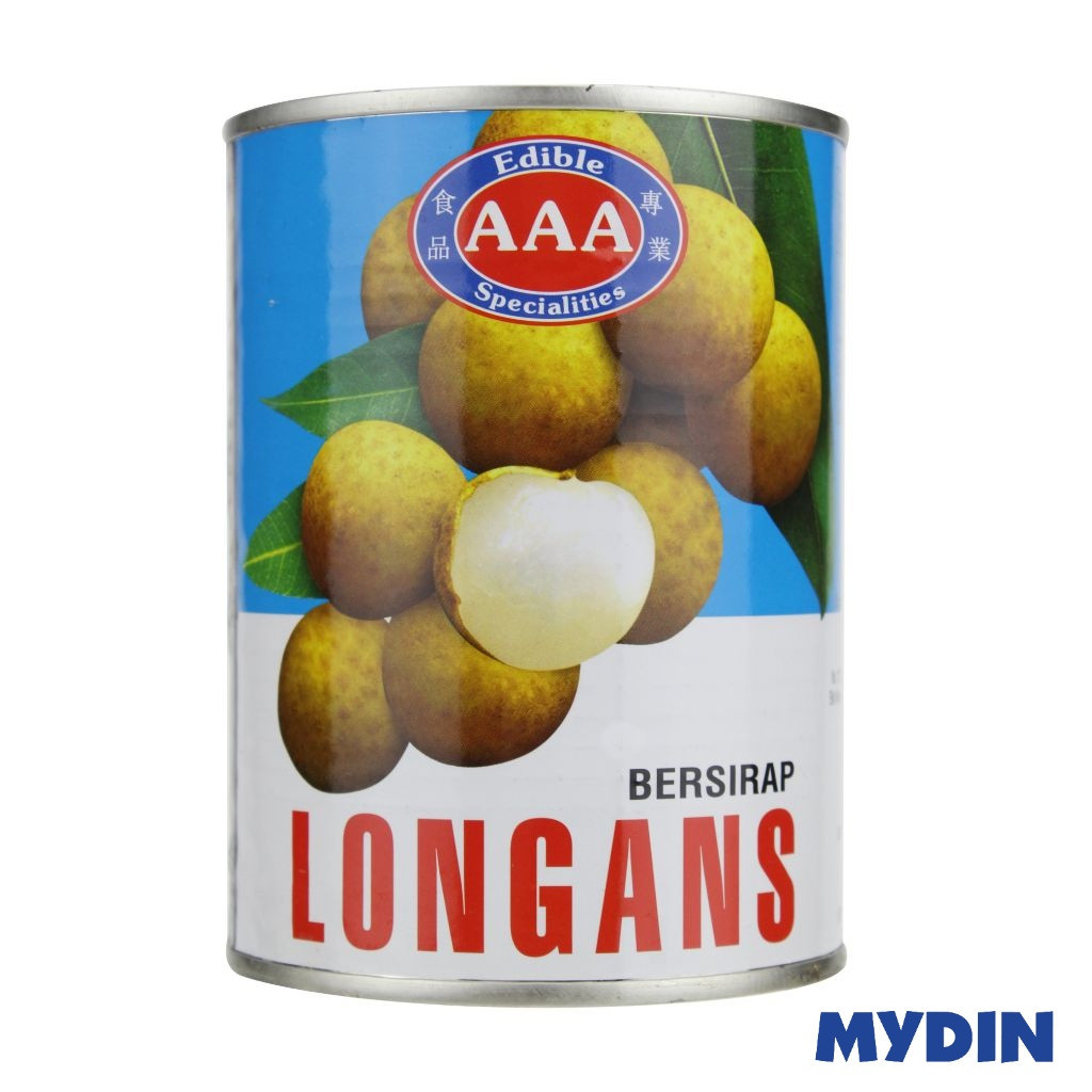 AAA Edible Longans In Syrup (565g) | Shopee Malaysia
