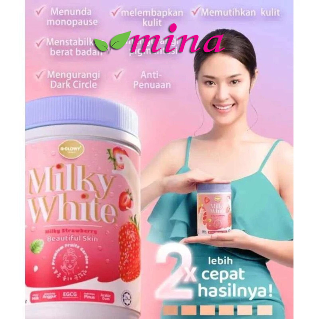 Milky White Chermes TRAVEL PEK 18s (Purple) Susu Putih Strawberi K ...