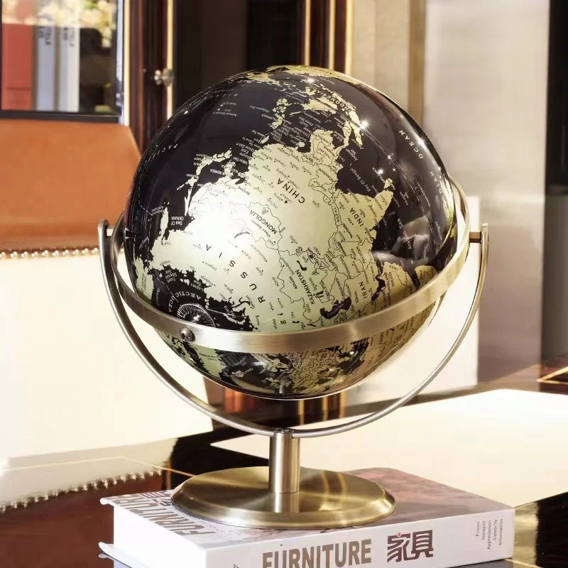 [Warrior2] 20/23cm Retro English Globe Map Home Decor World Globe ...