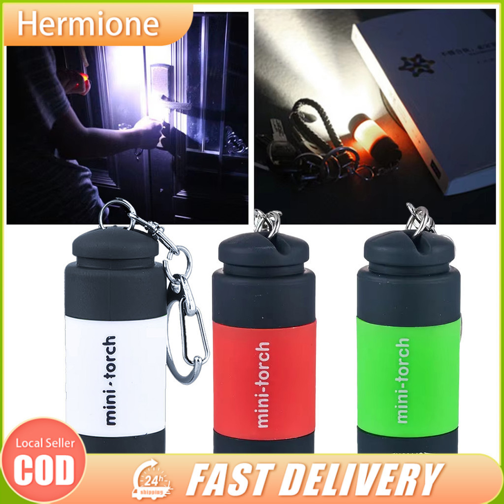 Multifunction USB Rechargeable Mini Torch Light Keychain Pocket ...