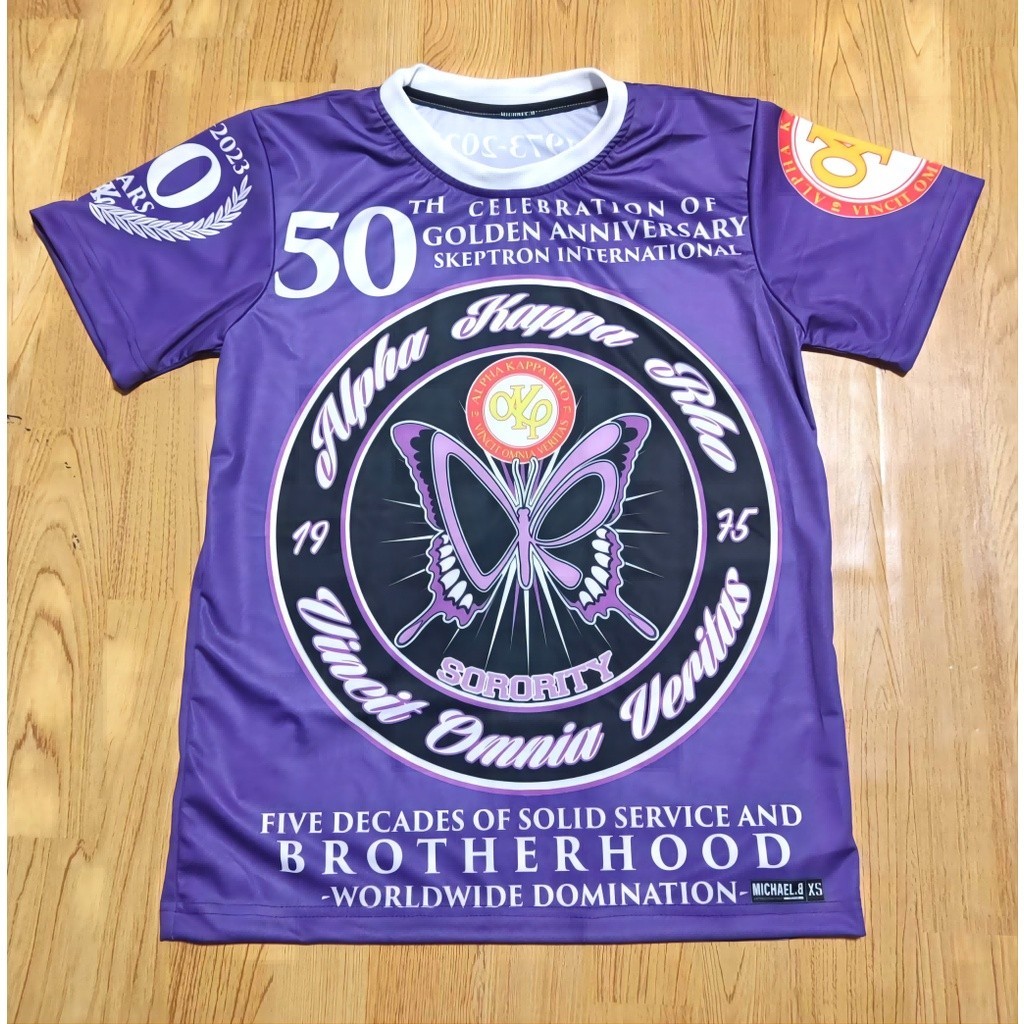 AKP Alpha Kappa Rho Akrho Fratshirt 50th Anniversary 2023 New Akp Frat ...