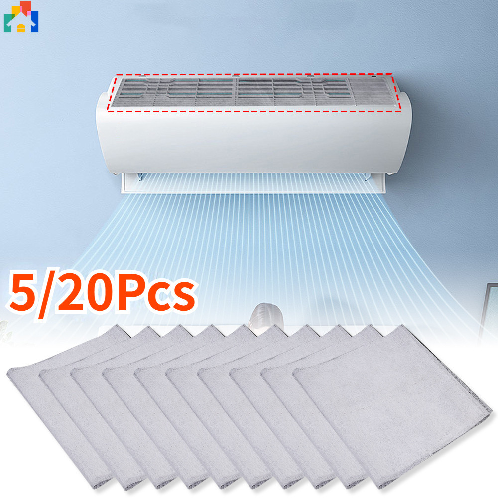 5/20Pcs Air Condition Outlet Filter Cotton Dustproof Net Filter ...