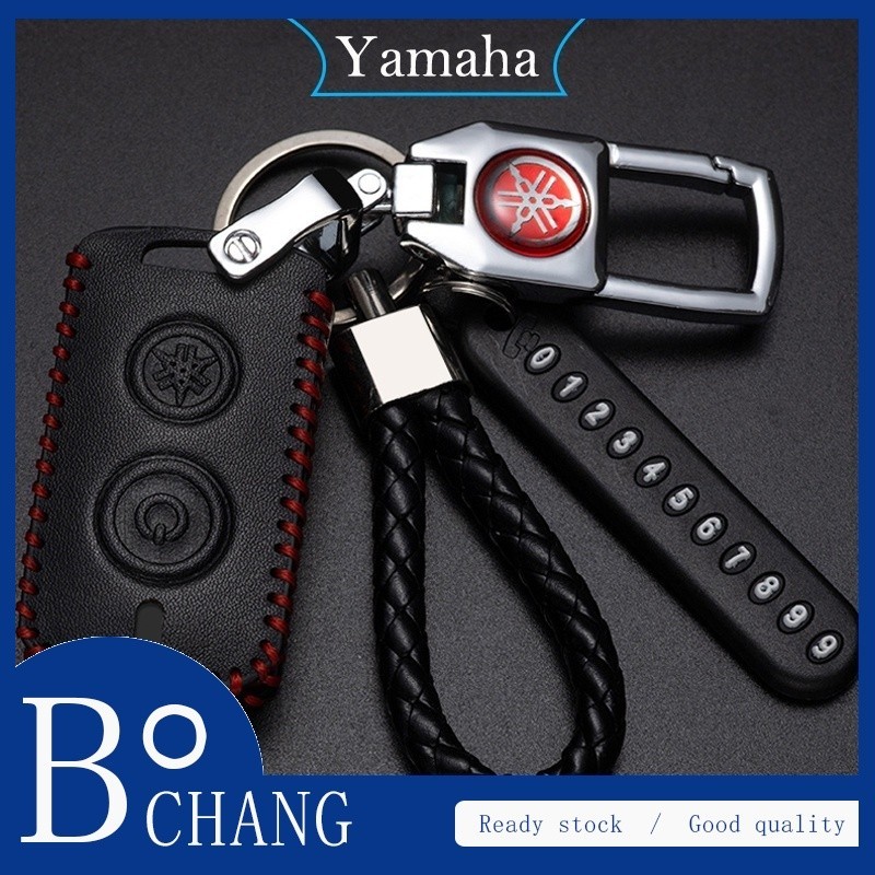 Yamaha Nmax 2020 2021 Aerox S Xmax Sniper 2021 Remote Key Leather Case ...