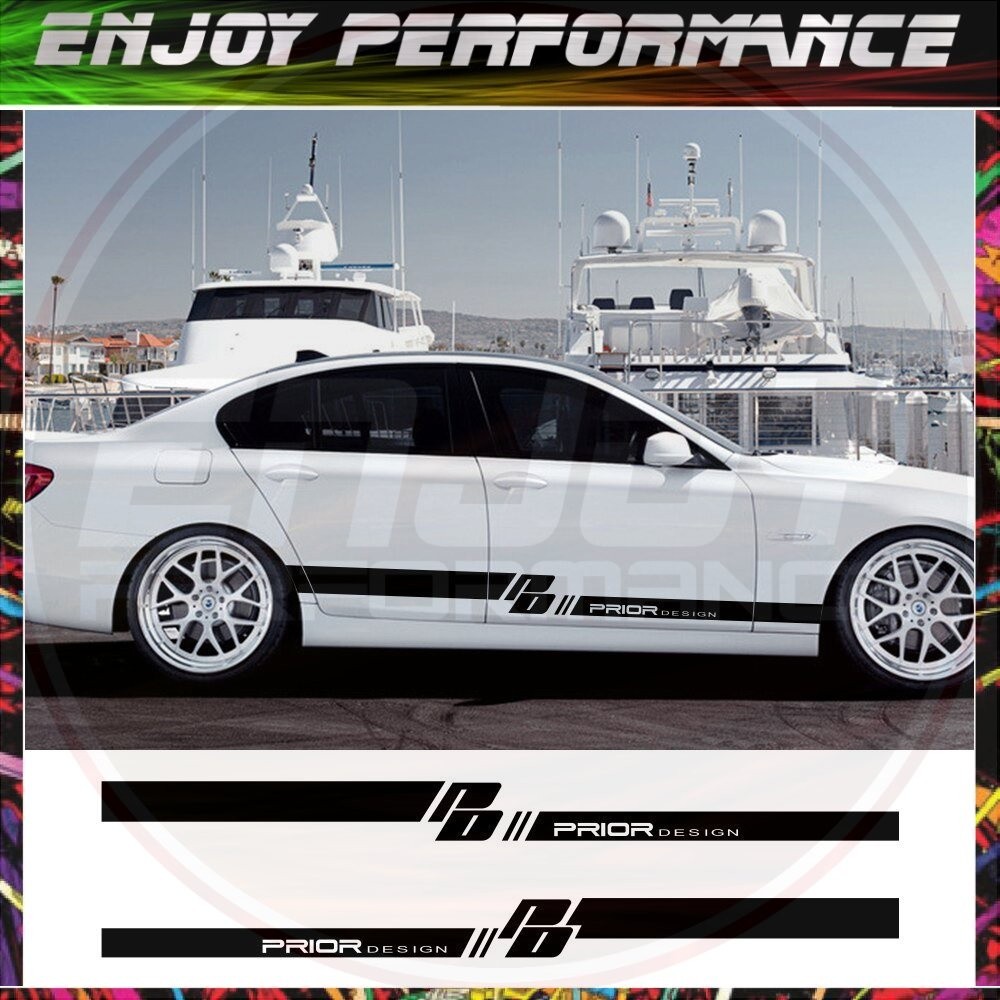 2pcs Car Sticker For Audi BMW Ford VW Toyota Renault Mercedes Vinyl ...