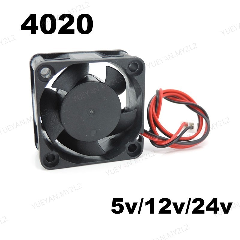 40mm Cooling 3D Printer Fan 40x40x20mm Cooler Dc 24V 12V 5V 4020 4cm Computer Case oil Cooling ...