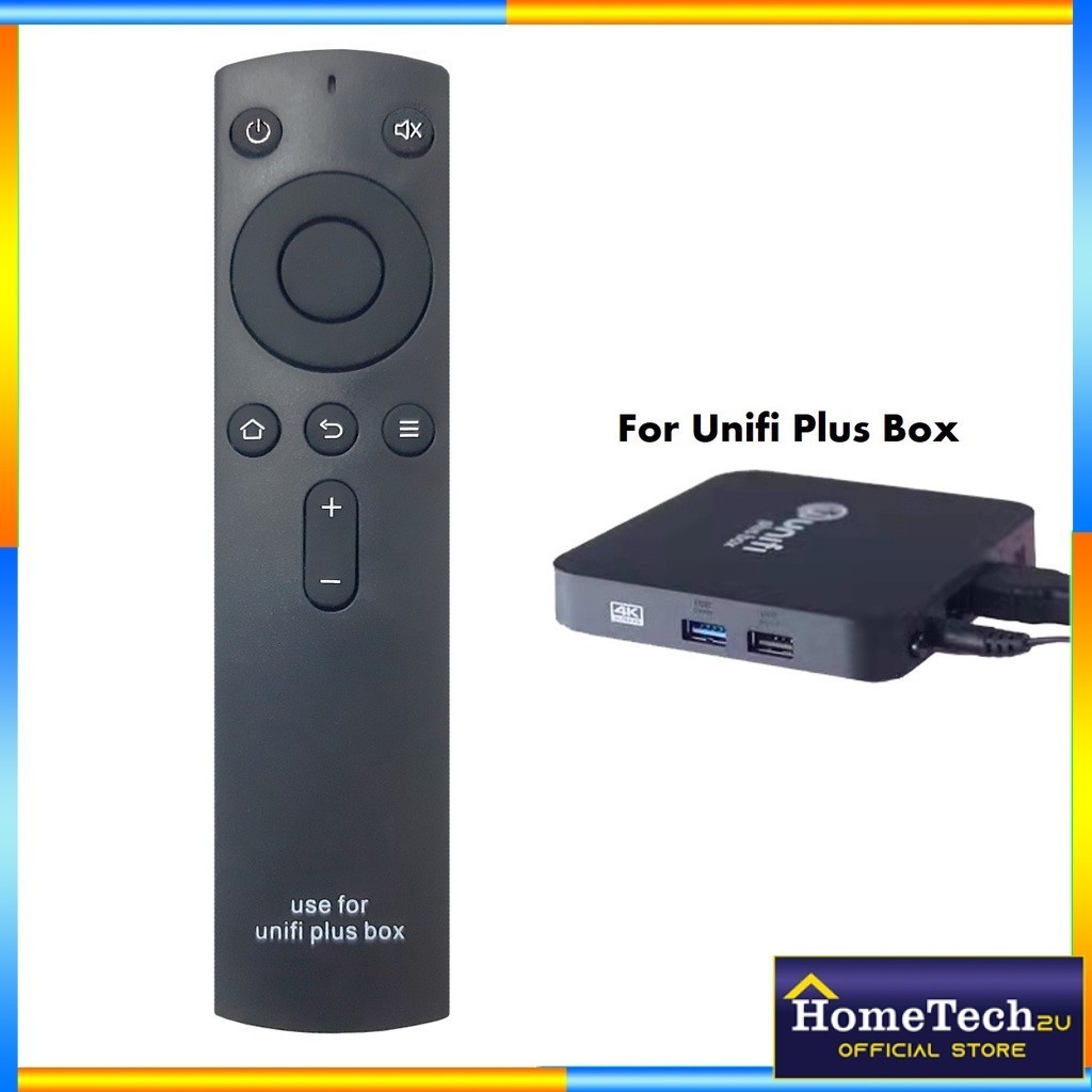 Unifi Plus Box Compatible Remote Control Black HP40A3 myunifi playtv TM ...