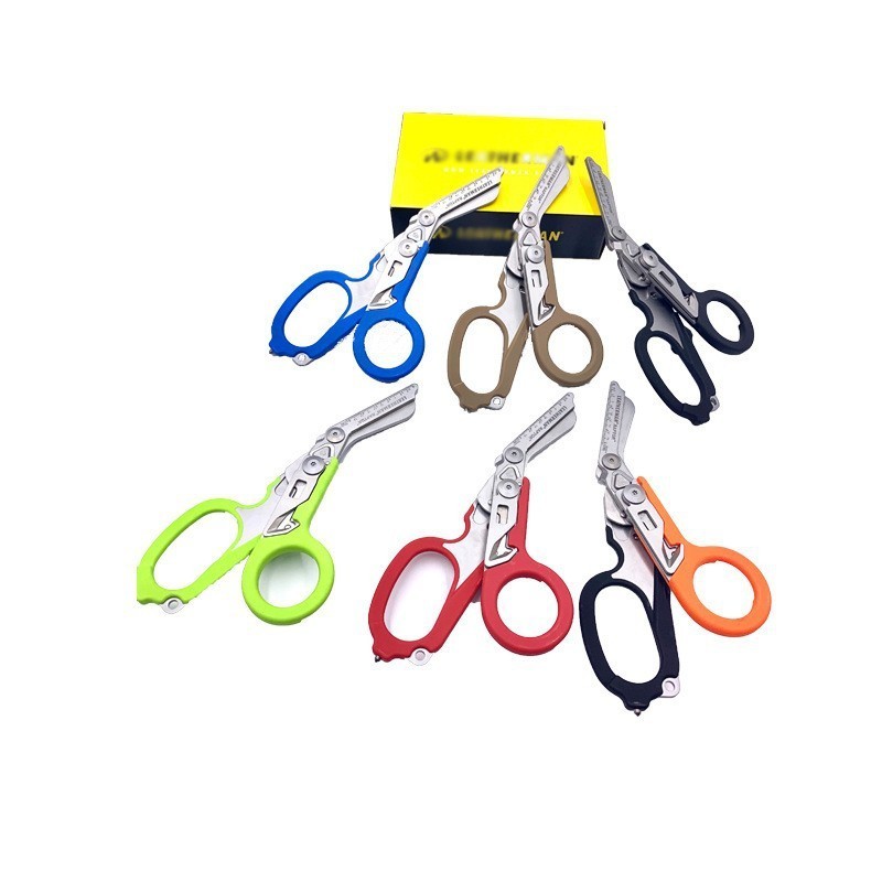 Laize Man Scissors Outdoor Survival Tools Tactical Folding Scissors ...