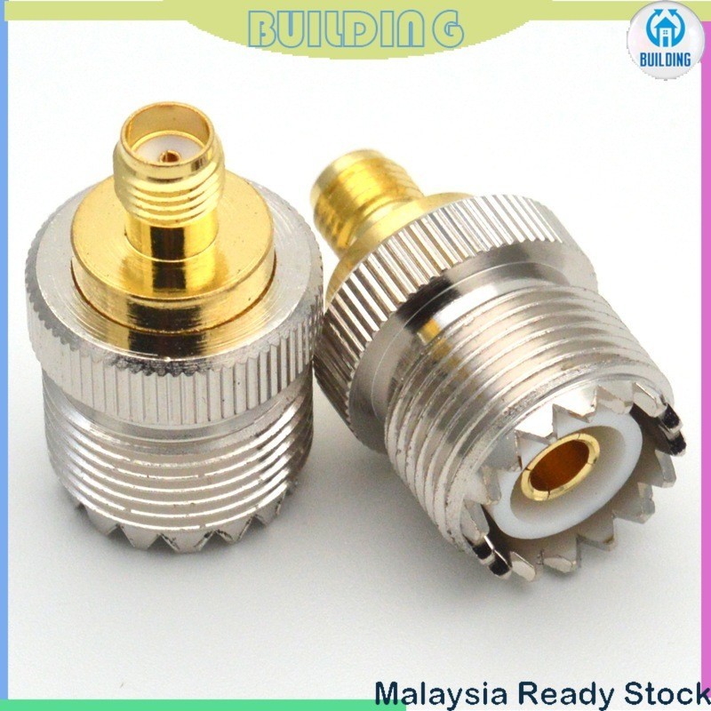 SMA to UHF Connector Coaxial Adapter UHF type plug/SMA type plug ...