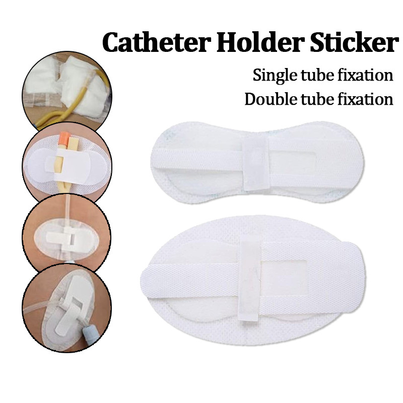 Drainage tube holder Urinary catheter stent Legband Fixation Stickers ...