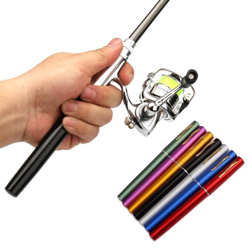 [Lixada MY Mall] Pocket lipat memancing Rod Reel Combo Mini Pen ...