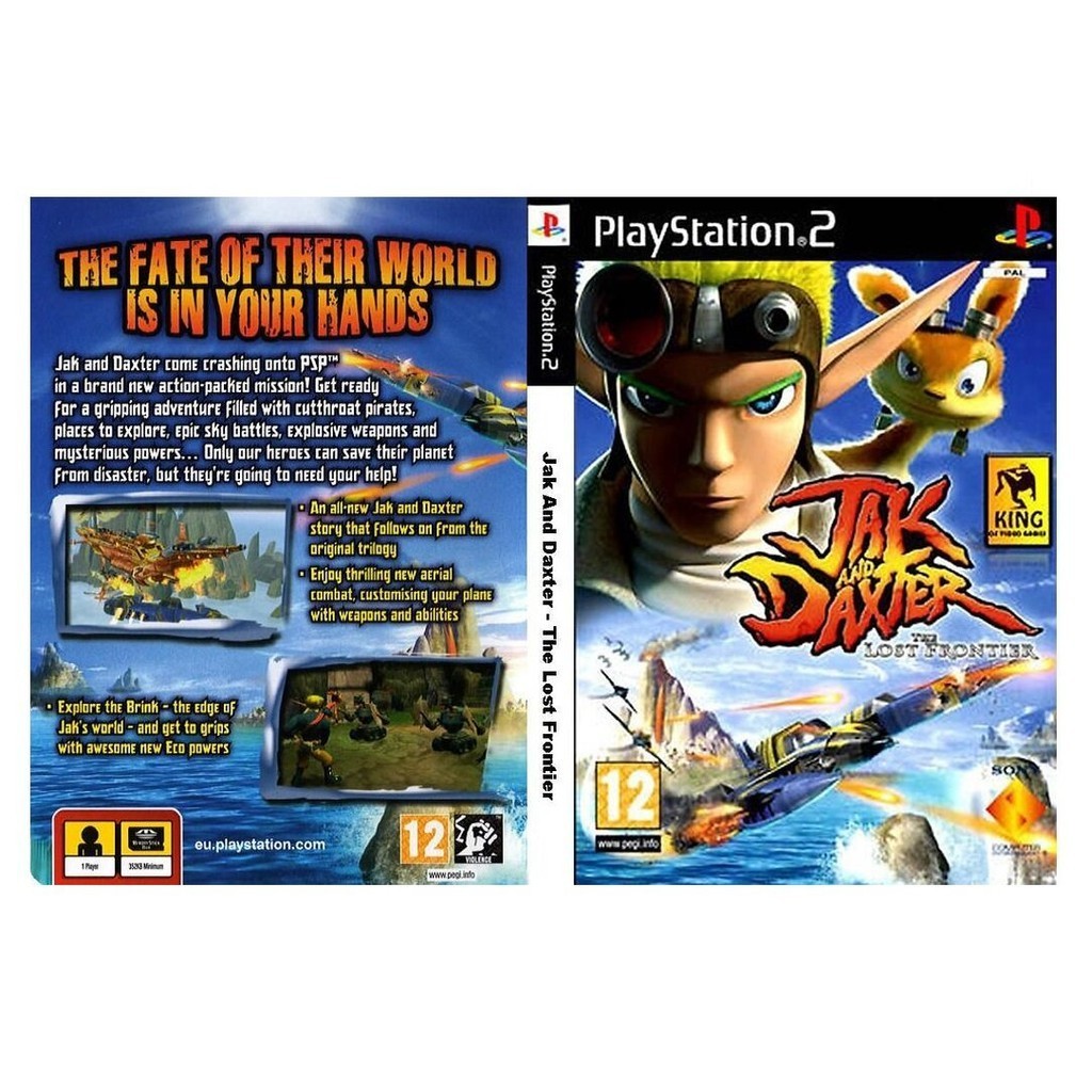 （PS2 Games CD DVD）PS2 Jak And Daxter The Lost Frontier (DVD Game ...
