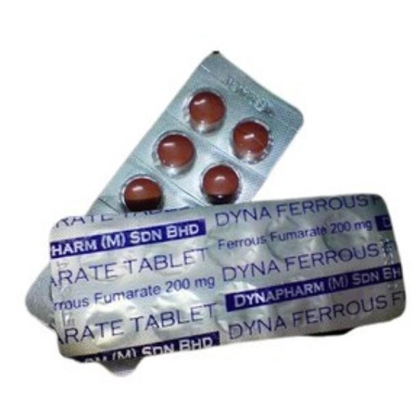 DYNA FERROUS FUMARATE TABLET 200MG 10s exp2025 | Shopee Malaysia
