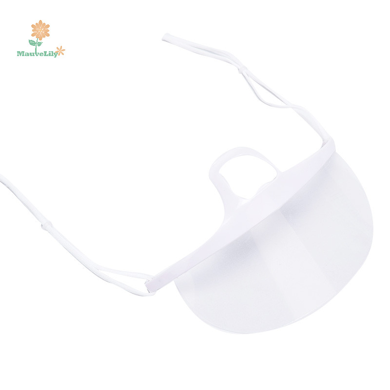 LILY Reused Transparent Anti-fog Anti-saliva Mouth Shield Plastic Mouth ...