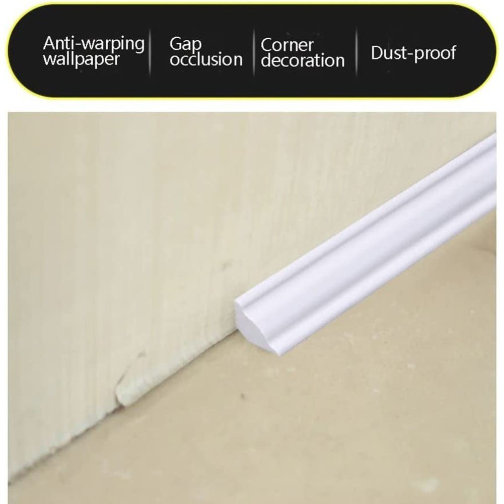 3d Pvc Self Adhesive Skirting Waist Line Background Border Strip Corner