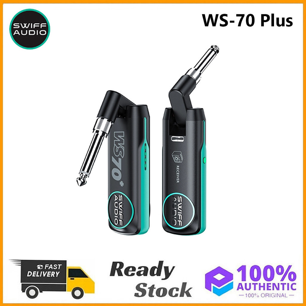 Original Swiff Audio WS-70 Plus Portable Guitar Wireless Audio System | Shopee Malaysia