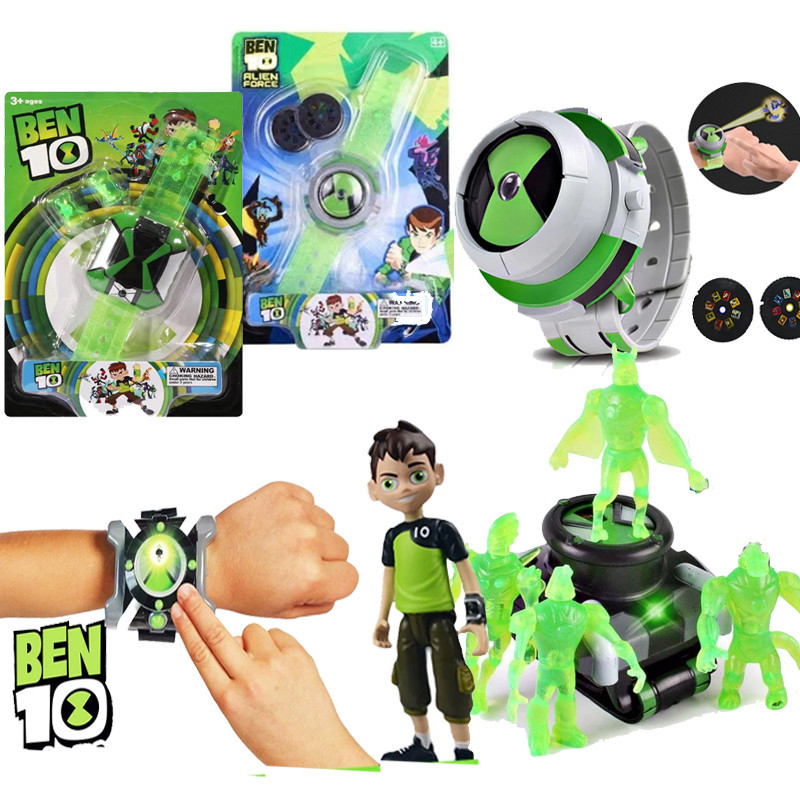 Clock Ben 10 Omniverse Omnitrix Style Kids Toys Omnitrix Projection ...