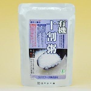 Organic Jyuwari Porridge (White Rice Porridge) 200g X 10 pcs Set ...