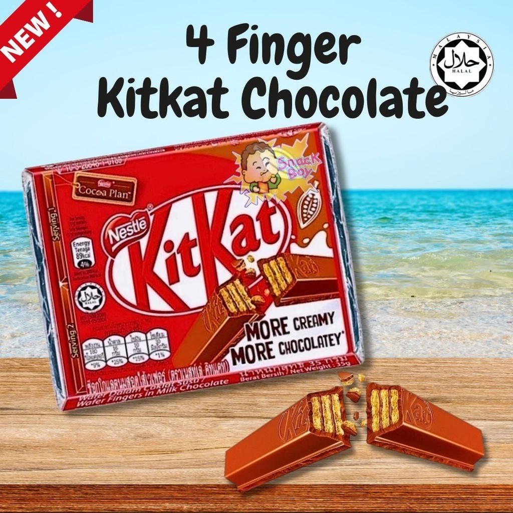 4F Finger Kit-Kat Chocolate / Kit Kat / Kitkat | Shopee Malaysia