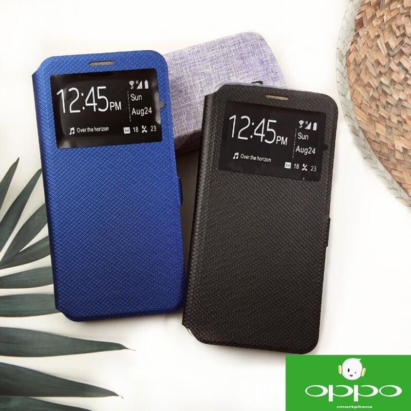 Oppo A3x/ A3 2024/ A3 Pro/A60 Pouch View Window Flip Case with Magnetic ...