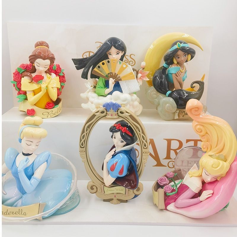 Disney Princess Art Movie Series Mystery Box Fairy Tale Trendy Play ...
