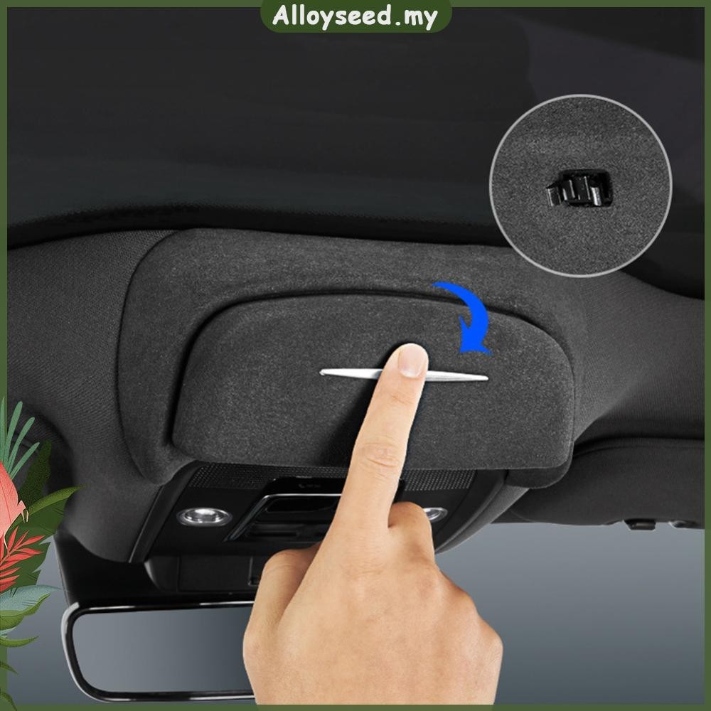 Alloyseed 【High Quality】 Car Glasses Case ABS Flip Car Glasses Clip ...