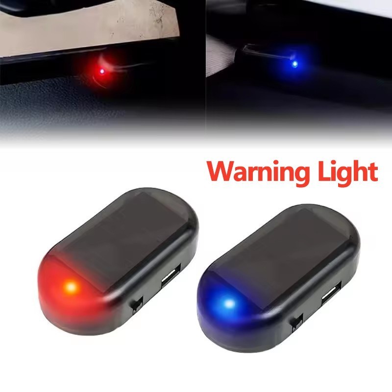 Solar Energy Security Alarm Light Anti-theft Warning Strobe Lamp LED ...