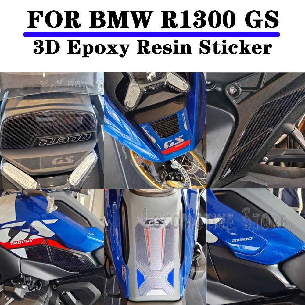 HOTsaleR1300 GS Fuel Tank Sticker New 3D Epoxy Resin Sticker For BMW ...