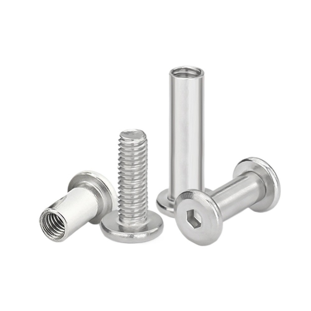 304 Stainless Steel Chamfered Hexagon Socket Hexagon Socket Pair ...