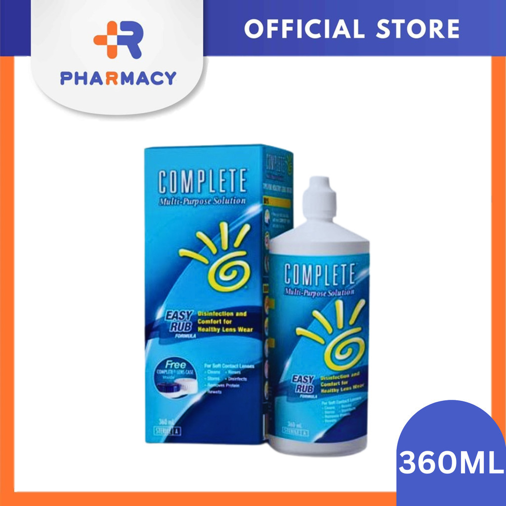 R Pharmacy | Complete Easy Rub Multi Purpose Solution 360Ml | Shopee ...