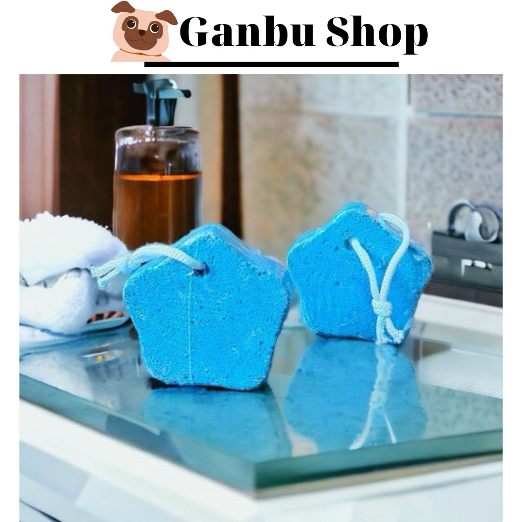 5-pointed Star-Shaped Heel Scrub Pumice Stone With Wall Strap | Shopee ...