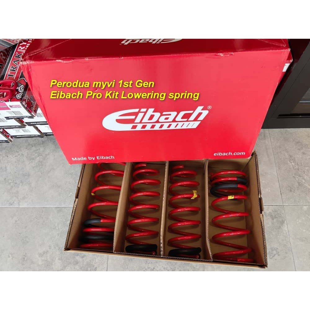 Myvi 1.0 1.3 1st Gen 05~ Eibach Pro Kit Lowering Coil Spring Sport ...