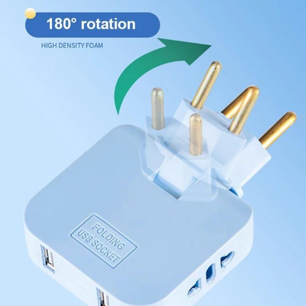 Ass POWER SOCKET EXTENSION 3 IN 1 180 DEGREE SWIVEL SOCKET CONVERTER ...