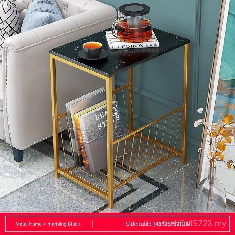 Coffee table corner table side table living room small apartment tea ...