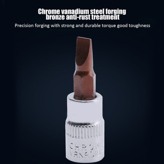 Aop 1pc FD Slotted Screwdriver Bits 1/4 Inch Shank Drive Socket Head ...