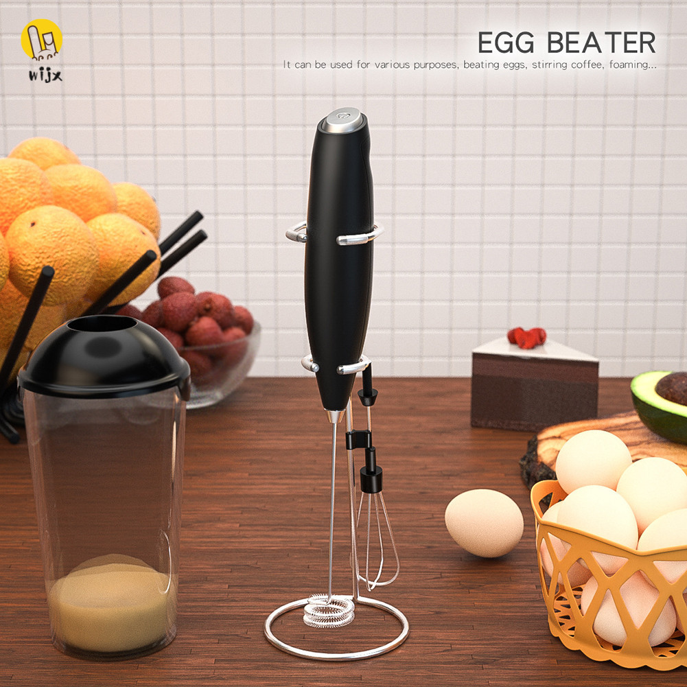Professional Milk Frother Battery Powered Lightweight Foam Maker For ...