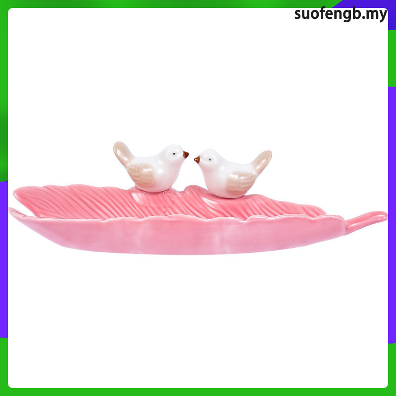 Counter Tray Jewelry Plate Storage Dish Display Nordic Perfume Pink ...
