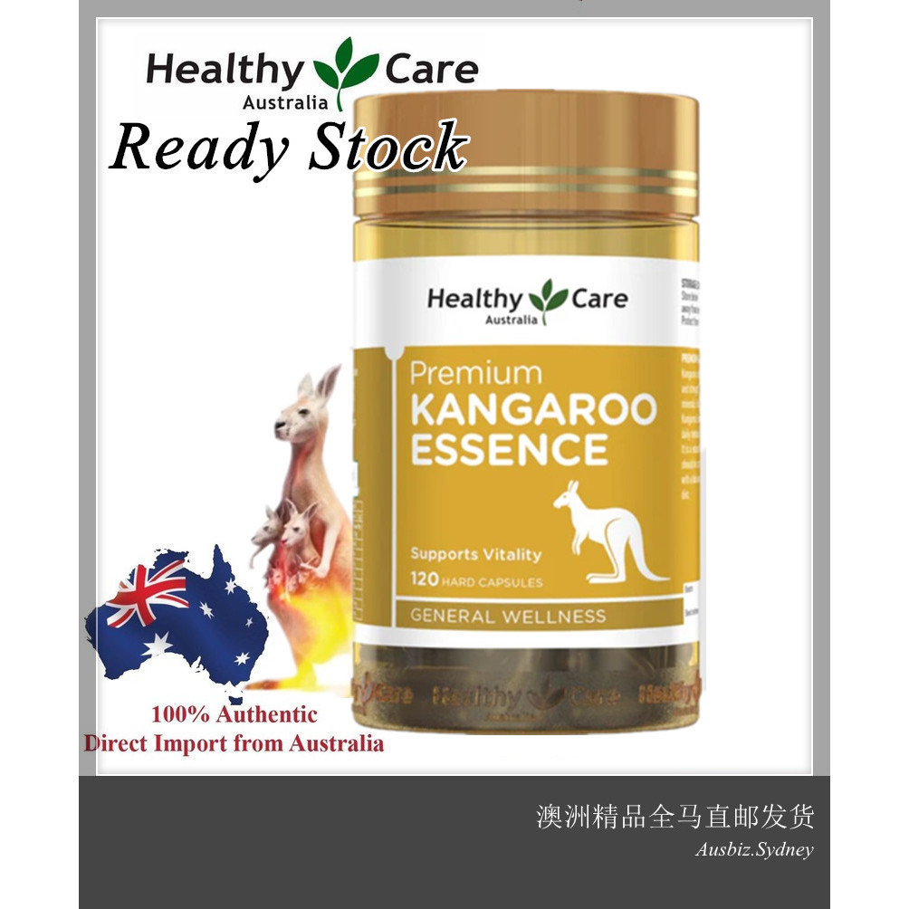 [Ready Stock EXP: 07/2027] Healthy Care Kangaroo Essence ( 120 Capsules ...