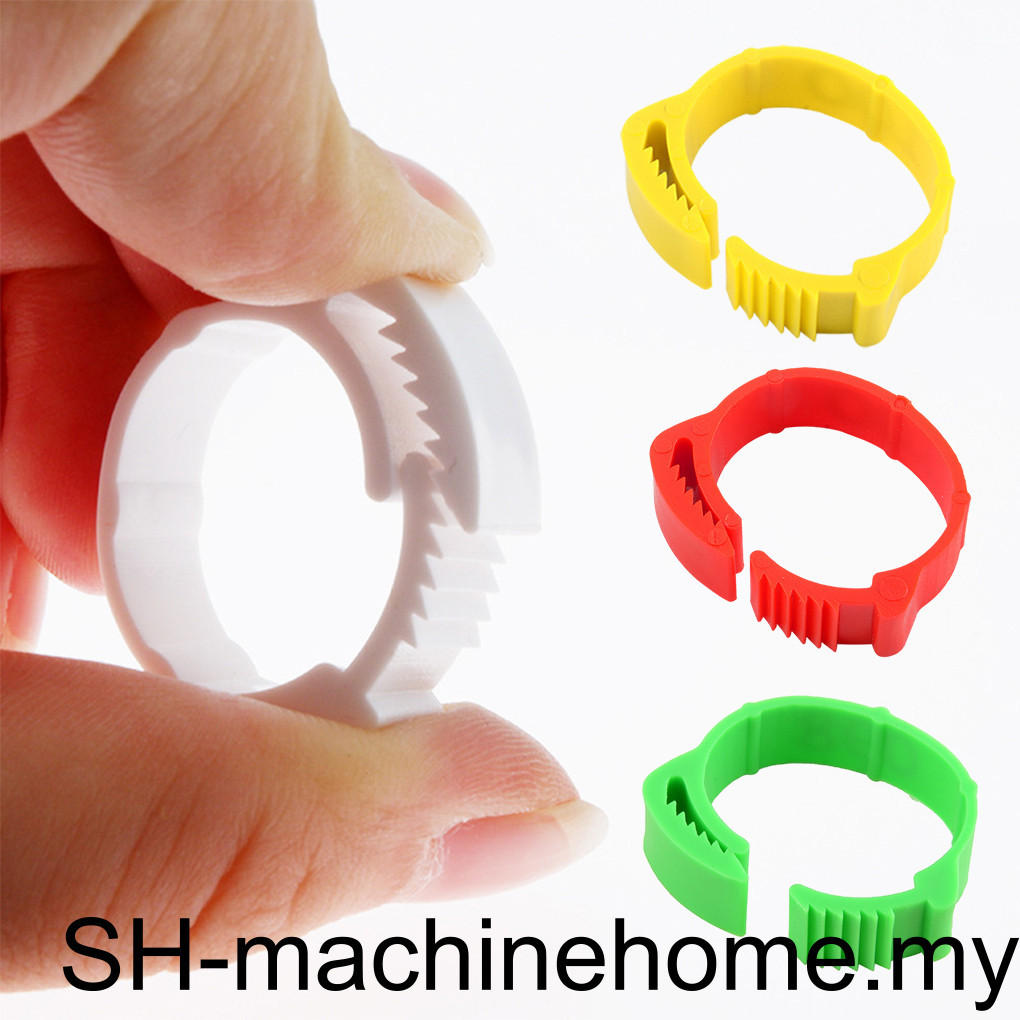 1/2/3 100X Chicken Leg Rings Poultry Foot Label Buckle Identification ...