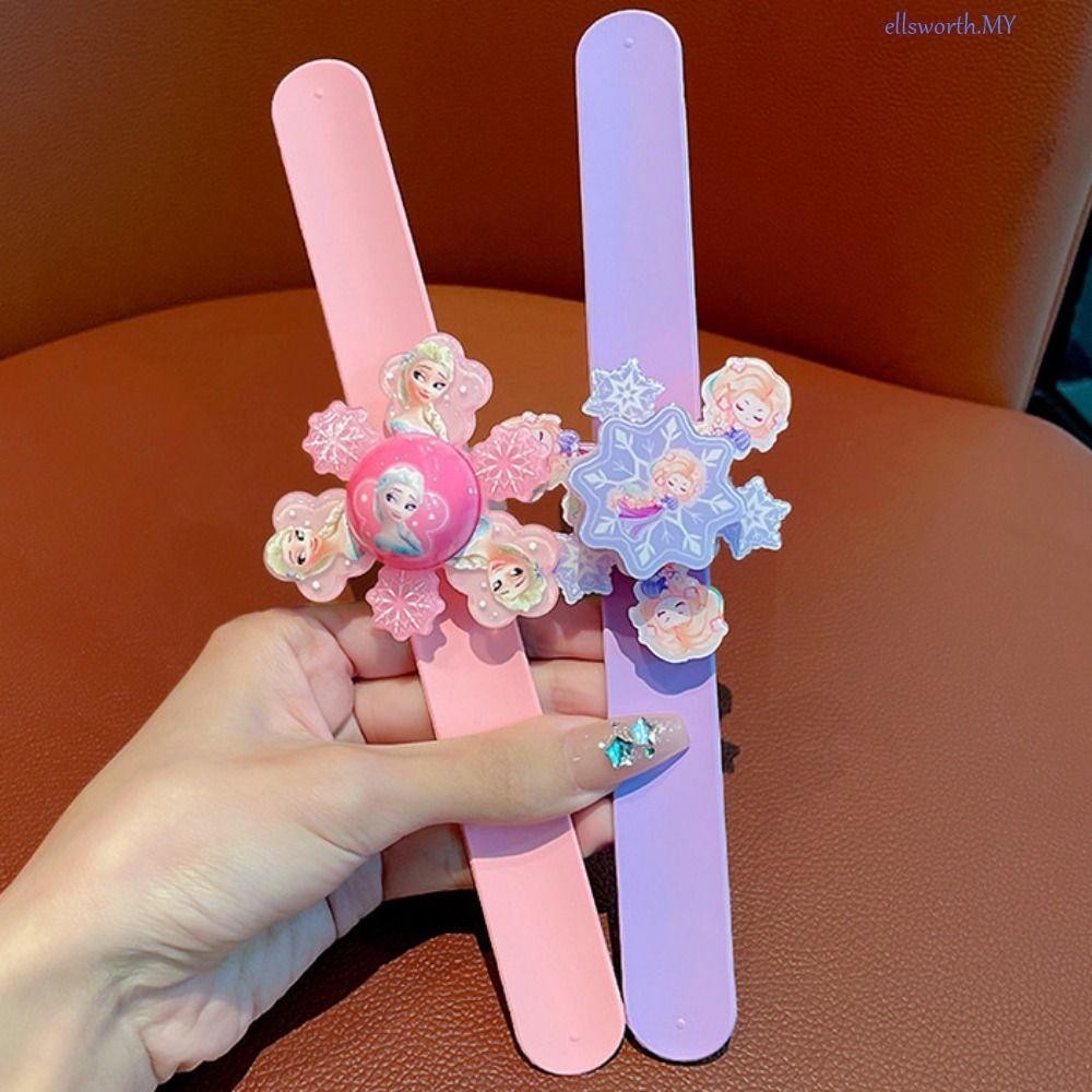 ELLSWORTH Glowing Slap Bracelets Toy, Princess Elsa Kuromi Silicone ...