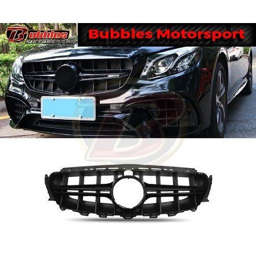 Mercedes Benz W213 2017 Real E63 Front Grille Black | Shopee Malaysia