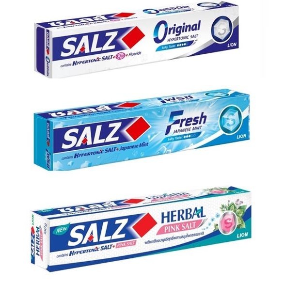 Salz Toothpaste Original/Fresh/Herbal 泰国盐牙膏140g | Shopee Malaysia