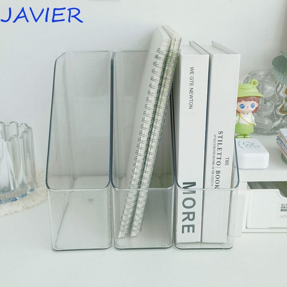 JAVIER Vertical File Folder, Transparent Slim Desk Folder, Display ...